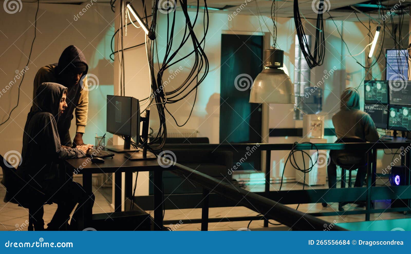 Team of Thieves Committing Cryptojacking or Illegal Activities on ...