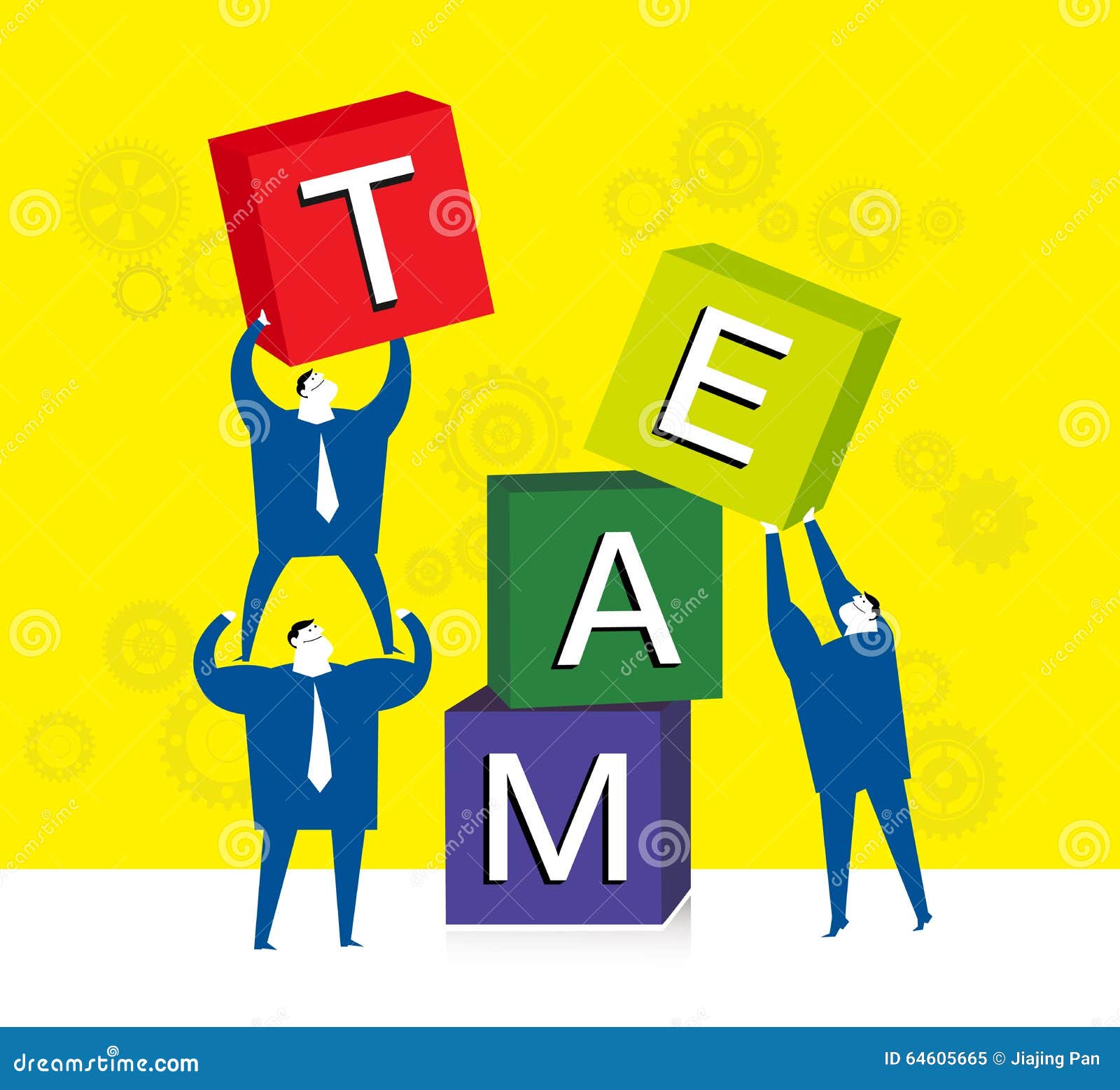 TEAM stock illustration. Illustration of ideas, communication - 64605665