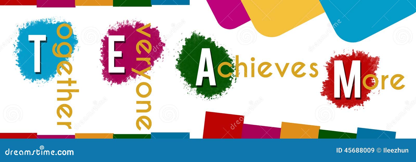 Team - Together Everyone Achieves More Acronym, Business Concept ... Team - Together Everyone Achieves More Acronym, Business Concept ...