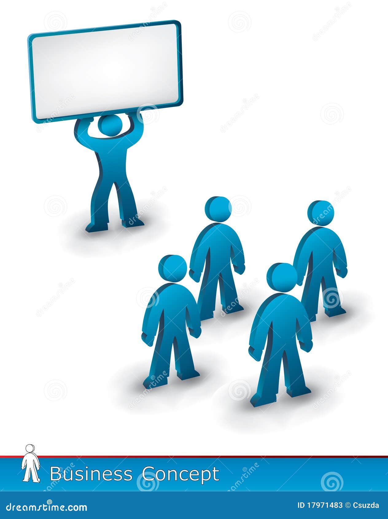 Team training concept stock vector. Illustration of meeting - 17971483