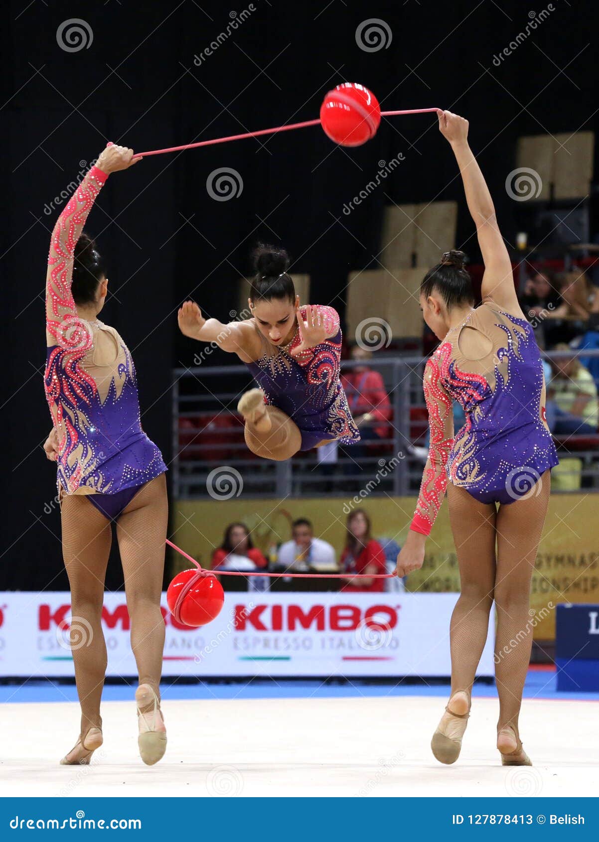 Team Turkey Rhythmic Gymnastics Foto de archivo editorial - Imagen de ...