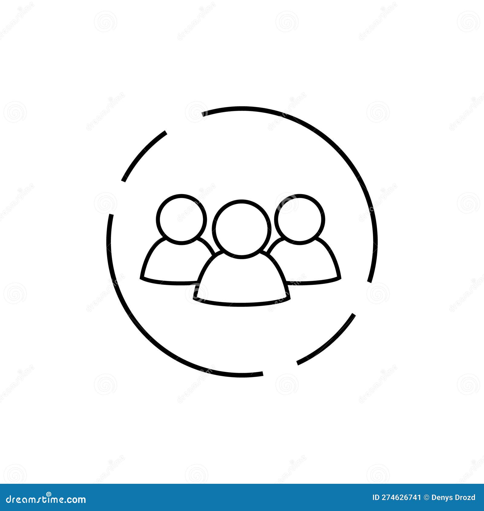Team Vector Icon . Teamwork Illustration Sign. Chat Symbol ...