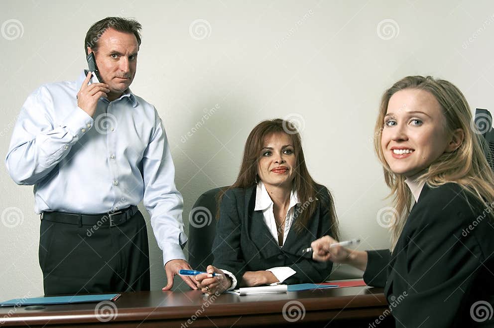 Team versatility stock image. Image of mature, interview - 611555