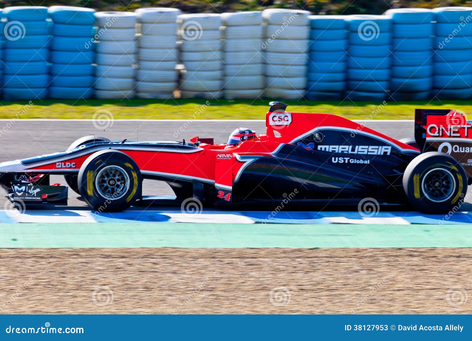Team Virgin F1, Timo Glock, 2011 Editorial Stock Photo - Image of ...