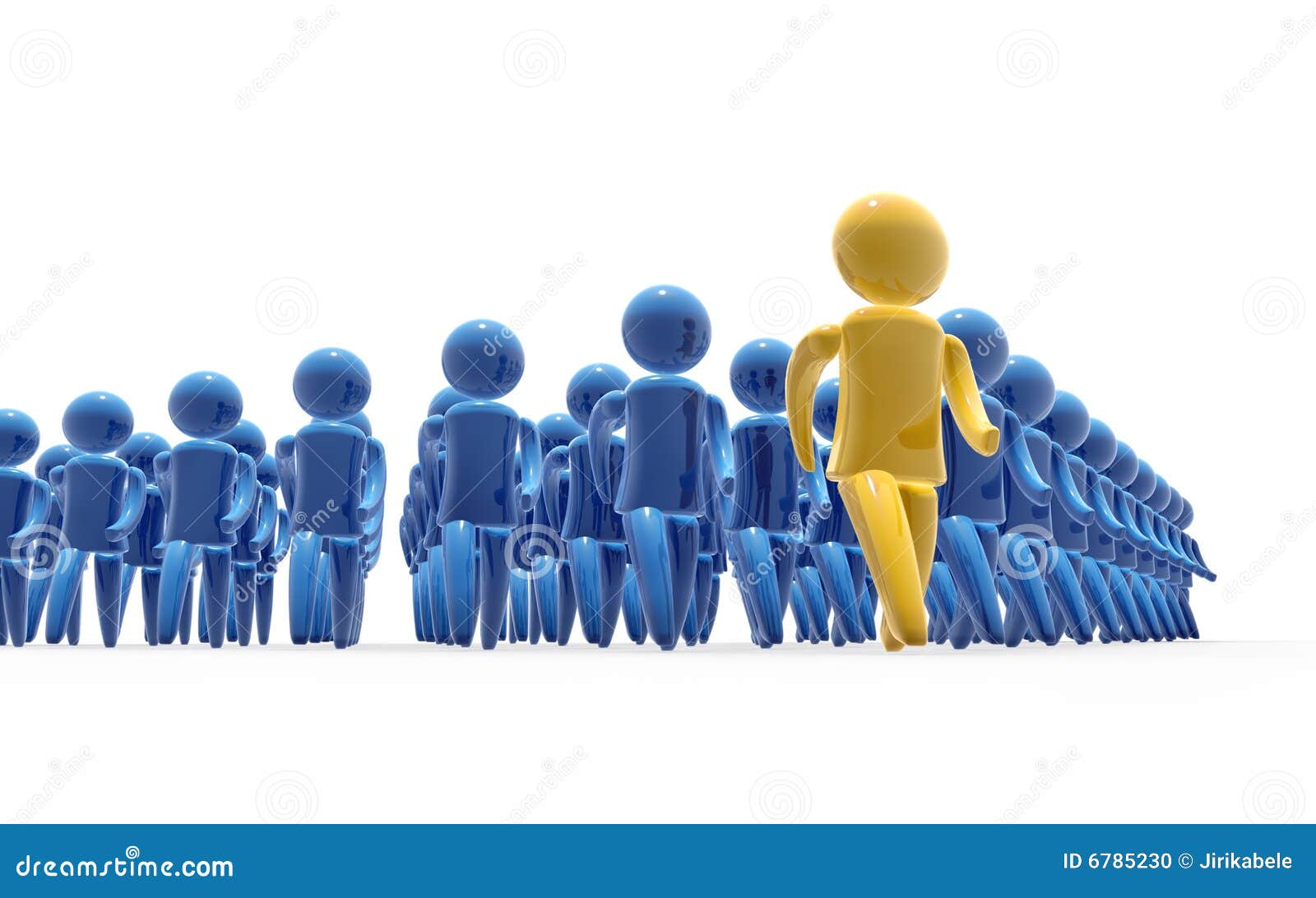 Team walk stock illustration. Illustration of company - 6785230