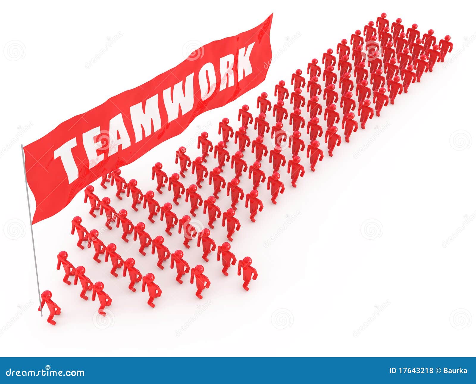 Team walking forward stock illustration. Illustration of company - 17643218
