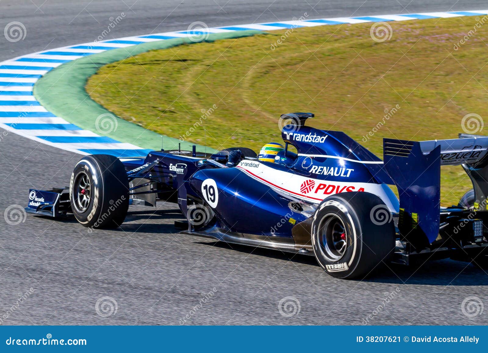 Team Williams F1, Bruno Senna, 2012 Foto Editorial - Imagem de potência ...