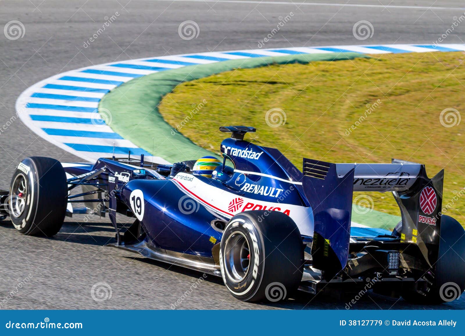 Team Williams F1, Bruno Senna, 2012 Editorial Stock Image - Image of ...