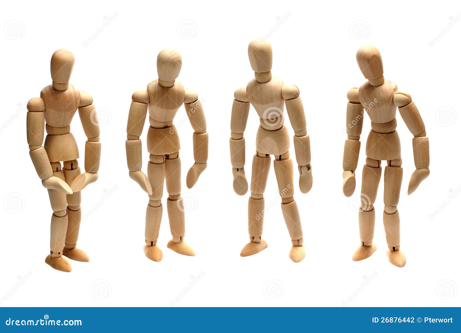 Wooden Dolls Stock Photo | CartoonDealer.com #116830266