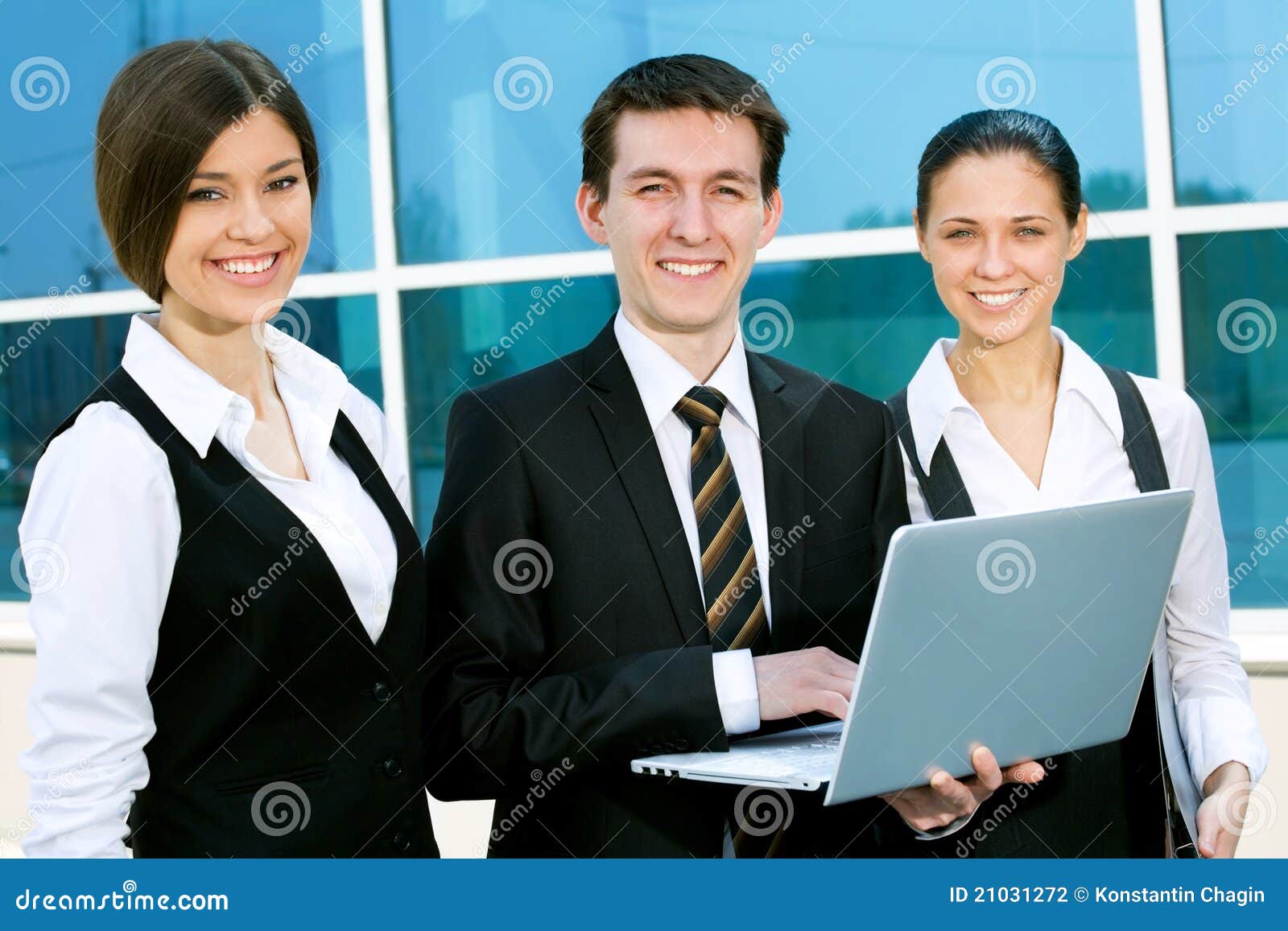 Team work stock photo. Image of happy, confident, business - 21031272