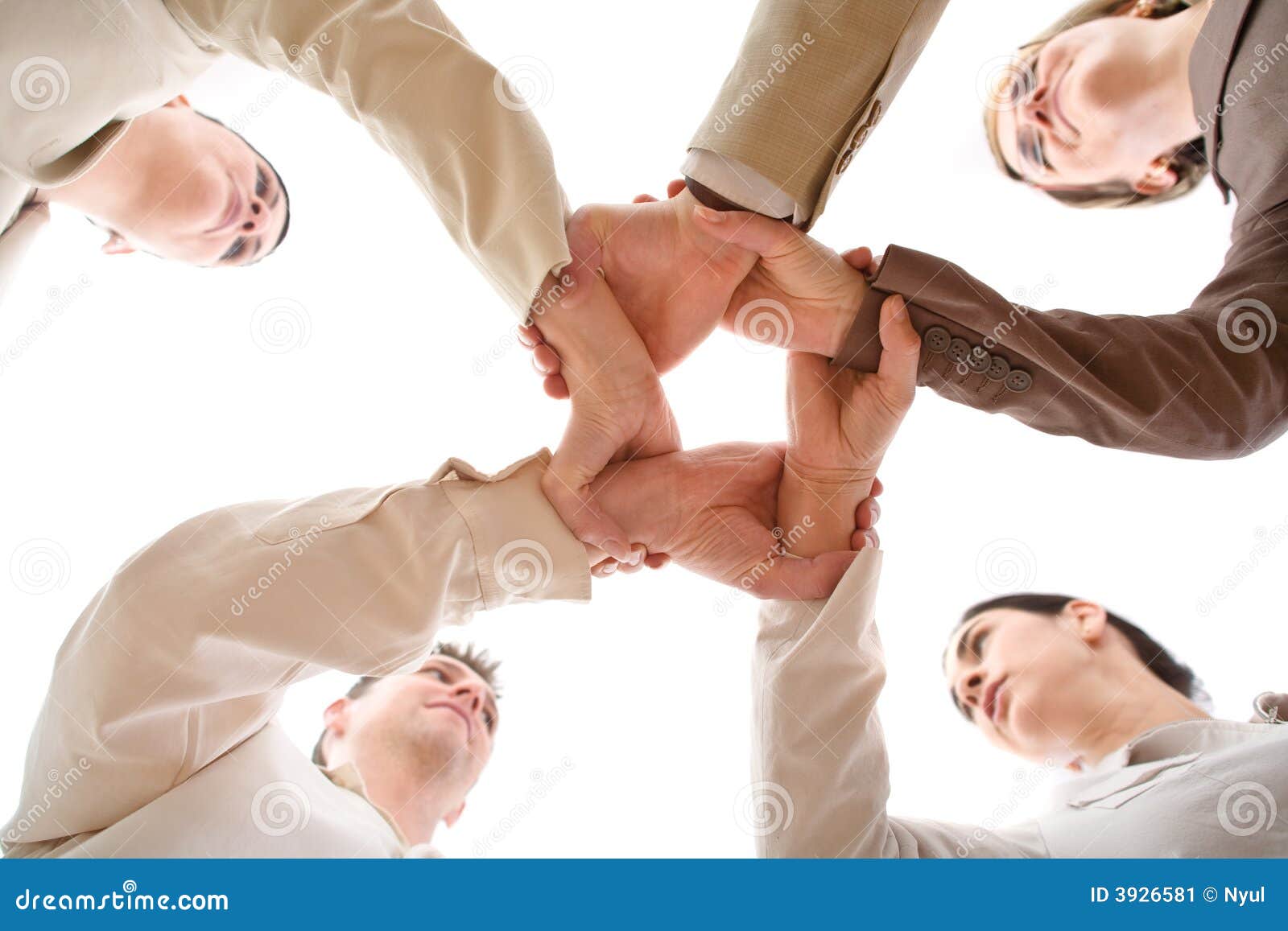 Team Work stock image. Image of five, associates, confidence - 3926581