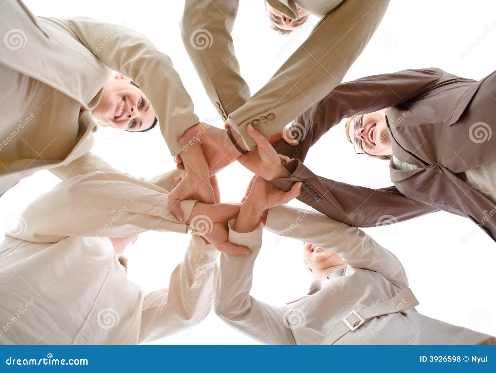 Team Work stock photo. Image of happiness, business, angle - 3926598