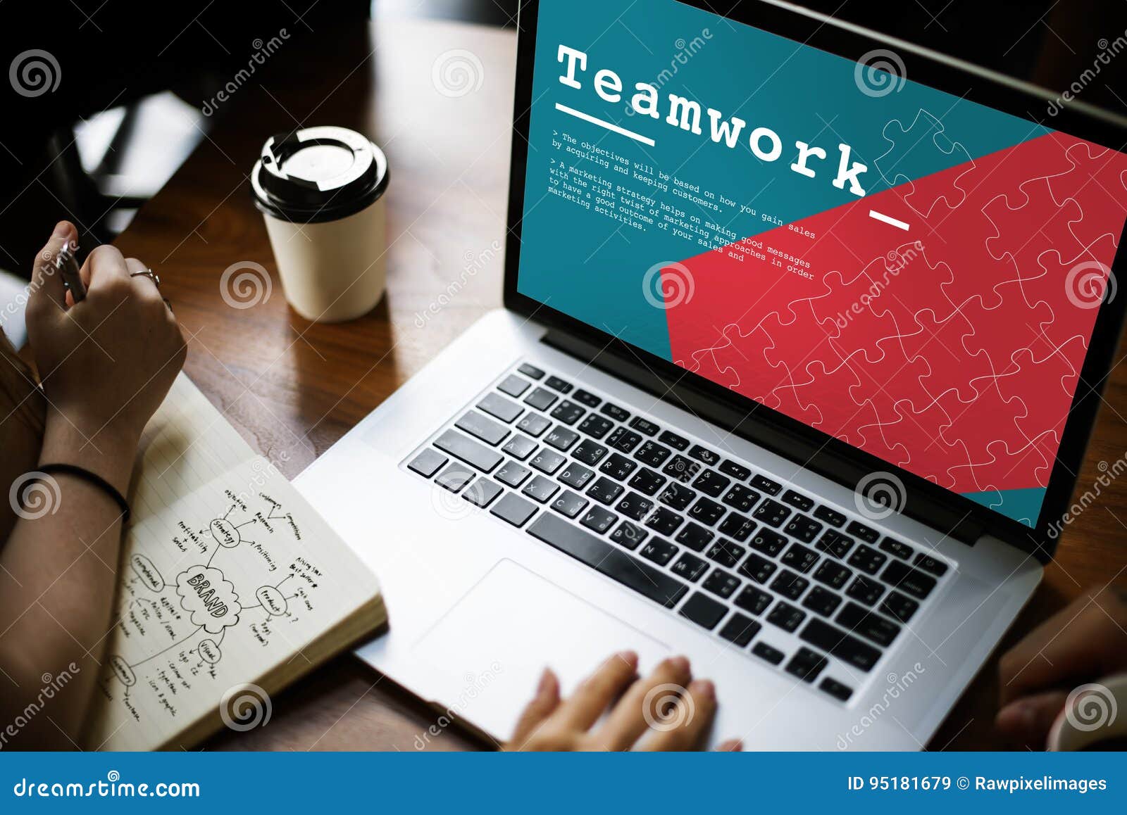 Team Work Collaboration Cooperation Concept Stock Image - Image of ...