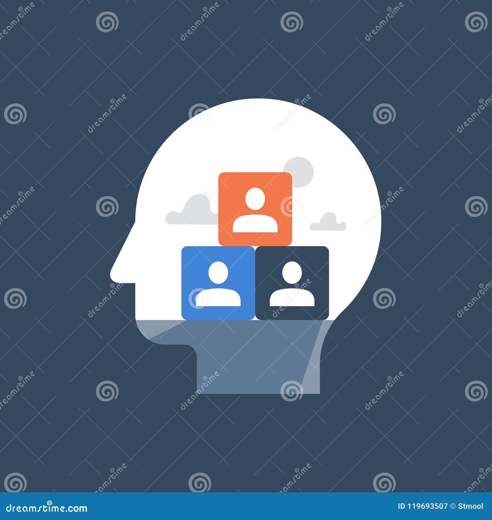 Human Eye, Supervision And View Symbols. Looking Eyes Vector Silhouette ...