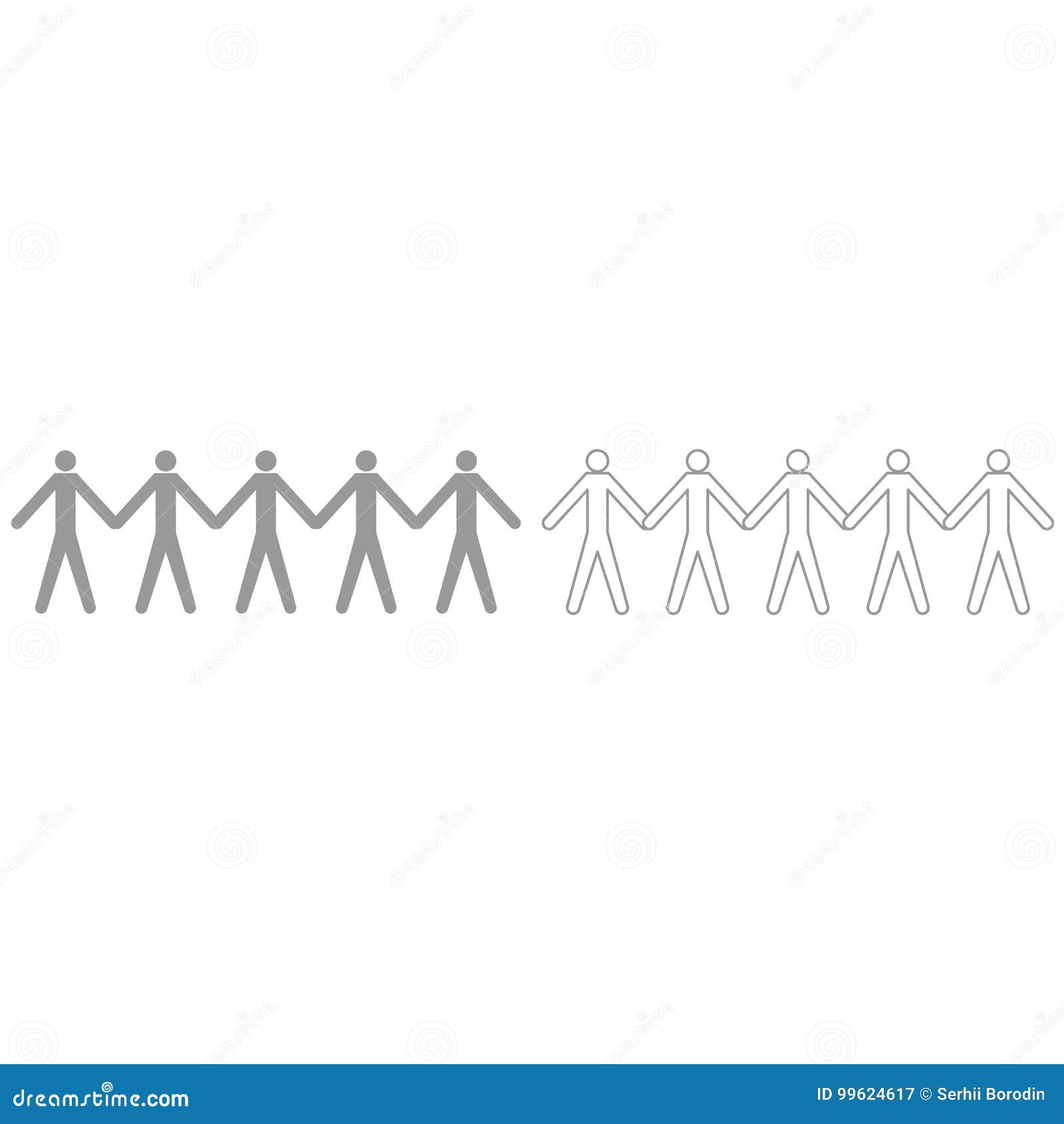 Team Work Concept it is Icon . Stock Vector - Illustration of concept ...