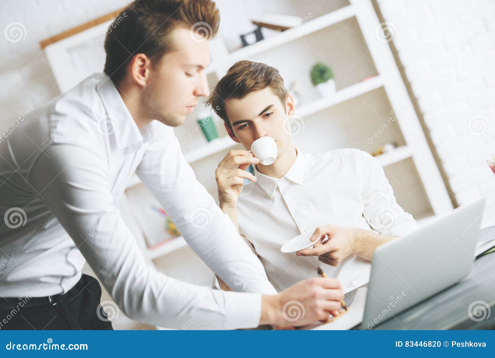 Team work concept stock photo. Image of colleagues, desk - 83446820