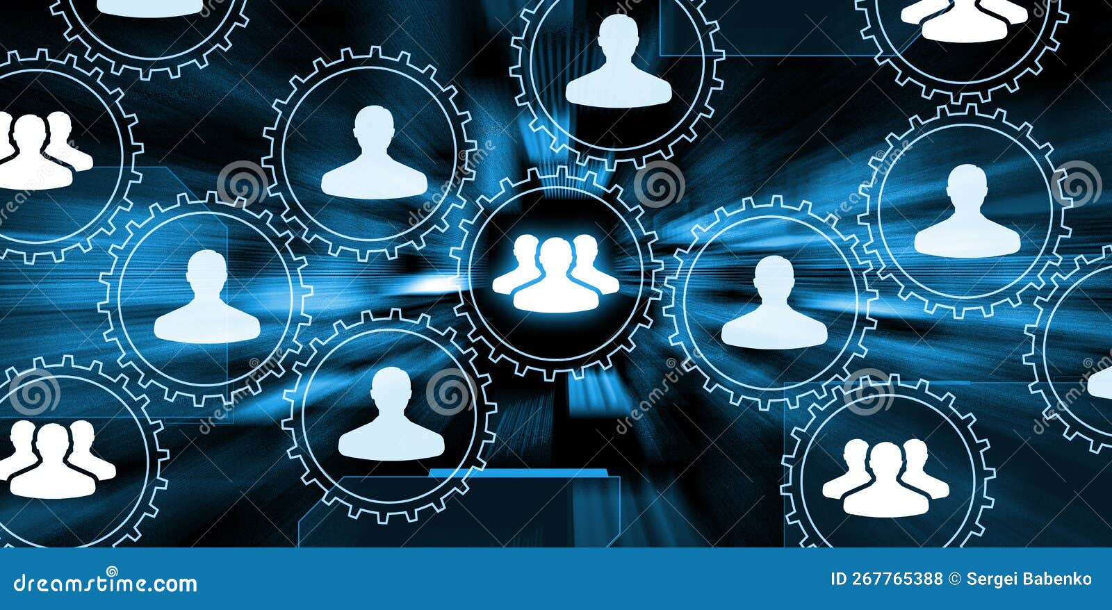 Team Work. Coordination of Workers. Selection of Employees. Stock ...