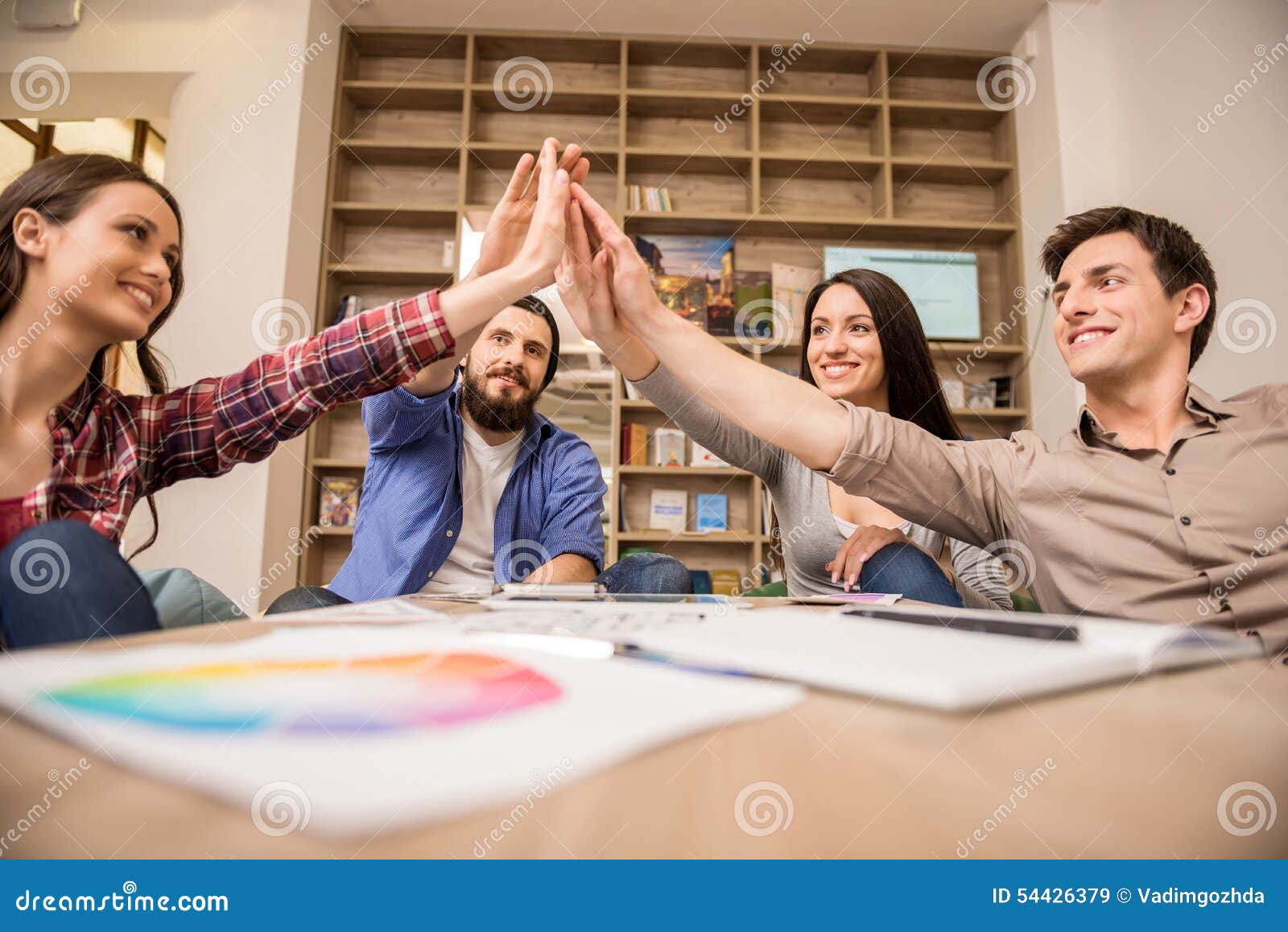 Team work stock image. Image of designer, construction - 54426379