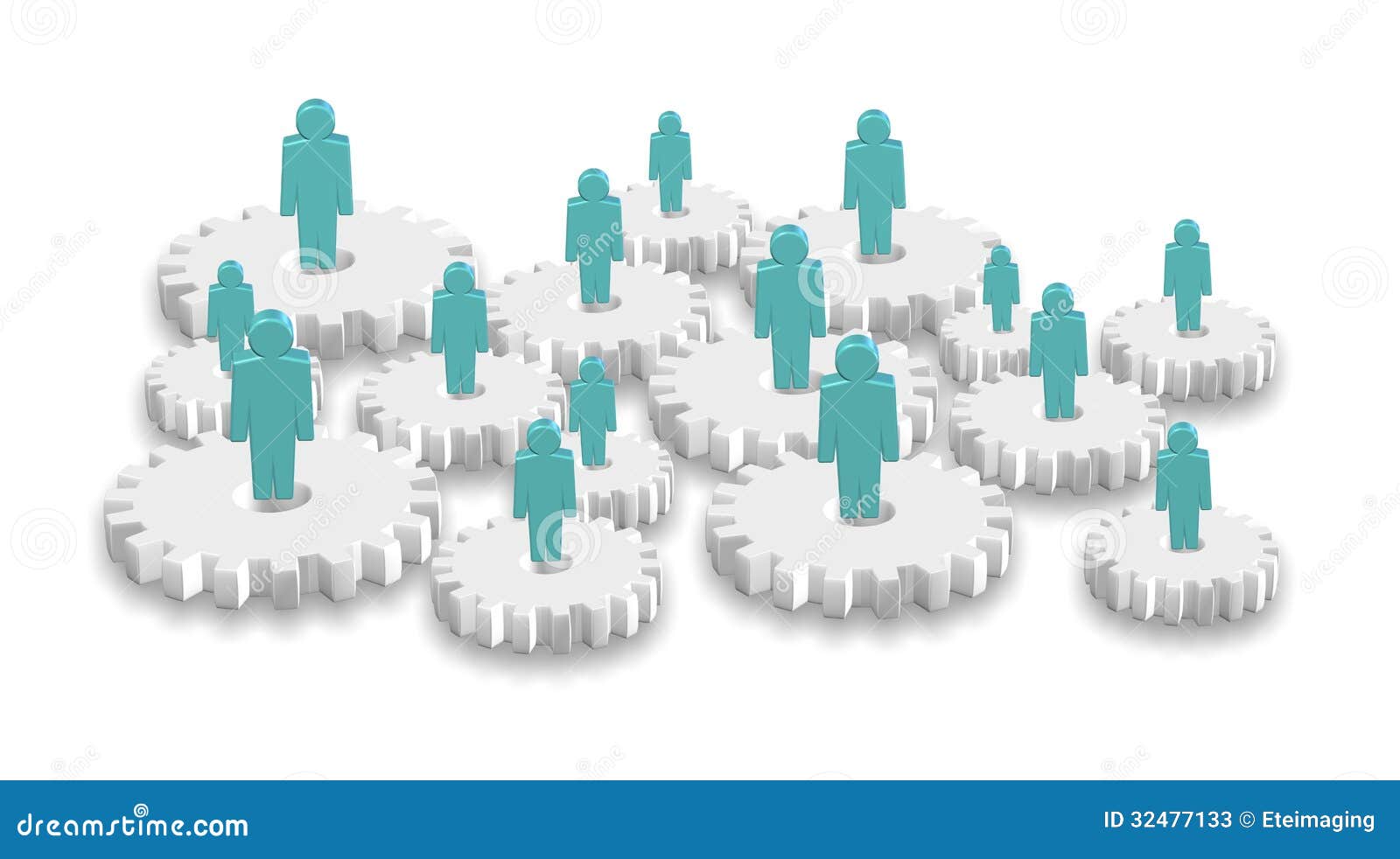 Team work stock illustration. Illustration of people - 32477133