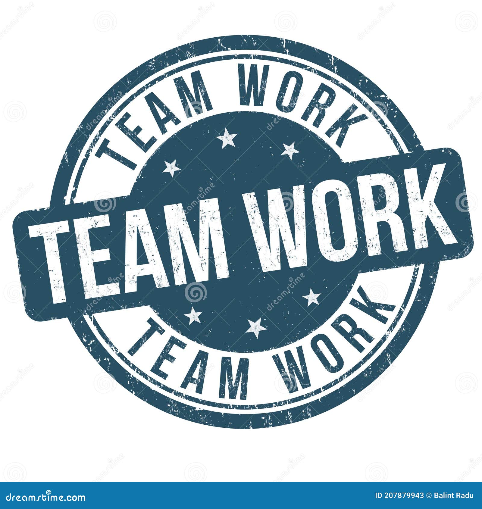 Team Work Grunge Rubber Stamp Stock Vector - Illustration of seal, join ...