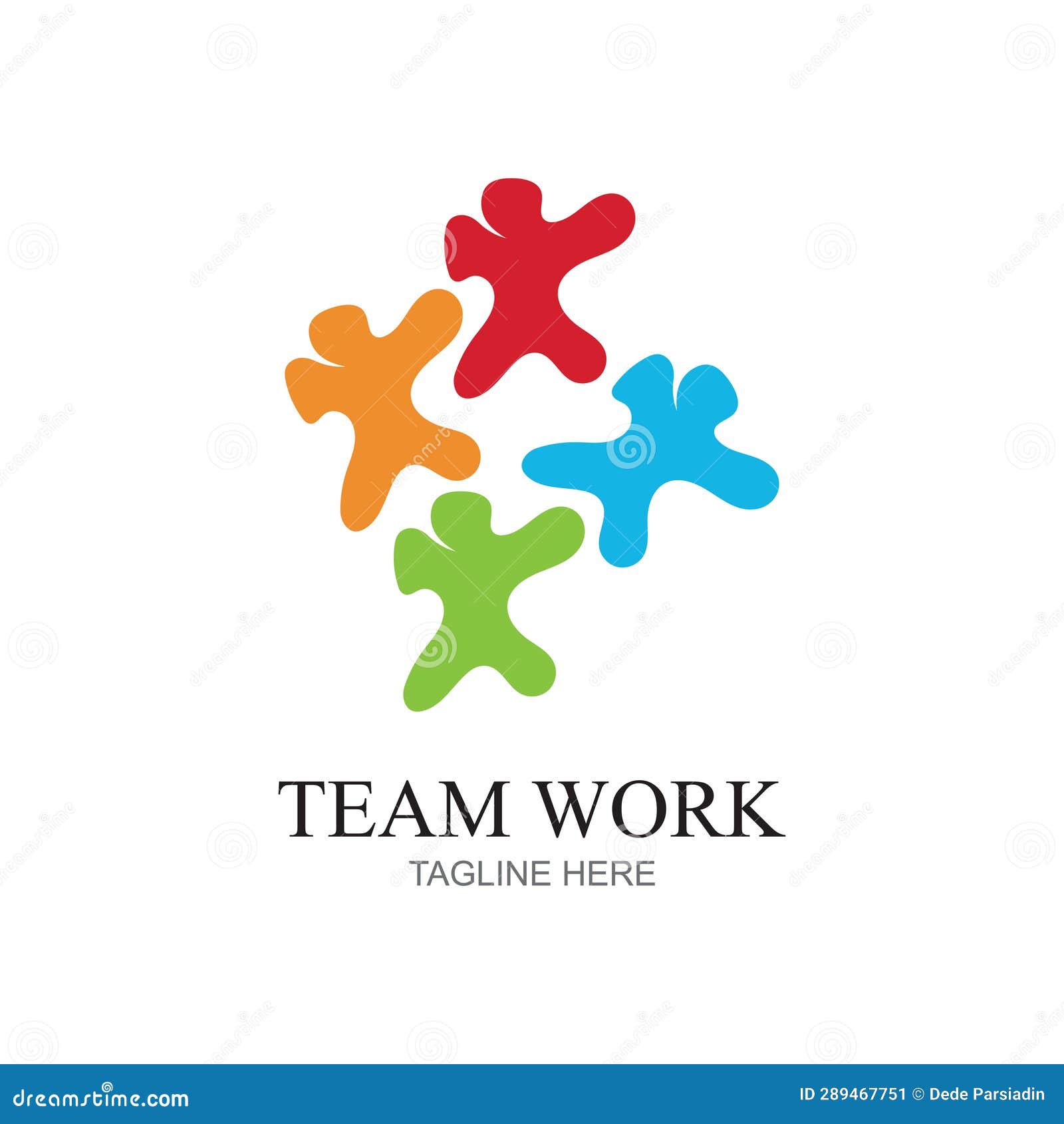 Team Work Logo Design,Together. Modern Social Network Team Logo Design ...