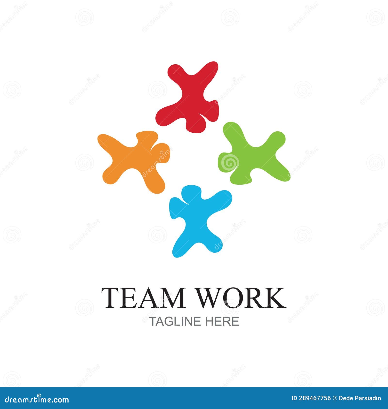 Team Work Logo Design,Together. Modern Social Network Team Logo Design ...