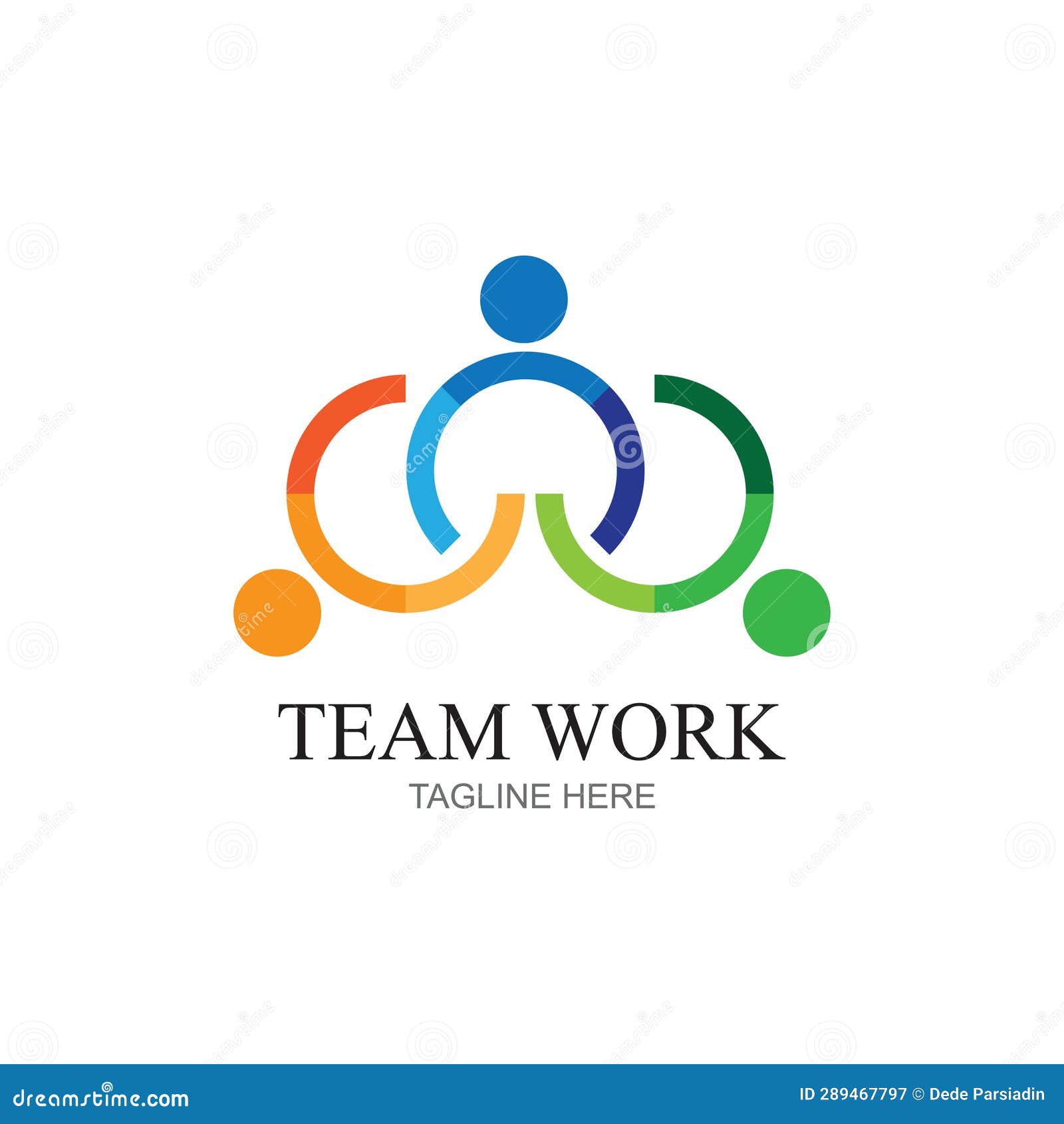 Team Work Logo Design,Together. Modern Social Network Team Logo Design ...
