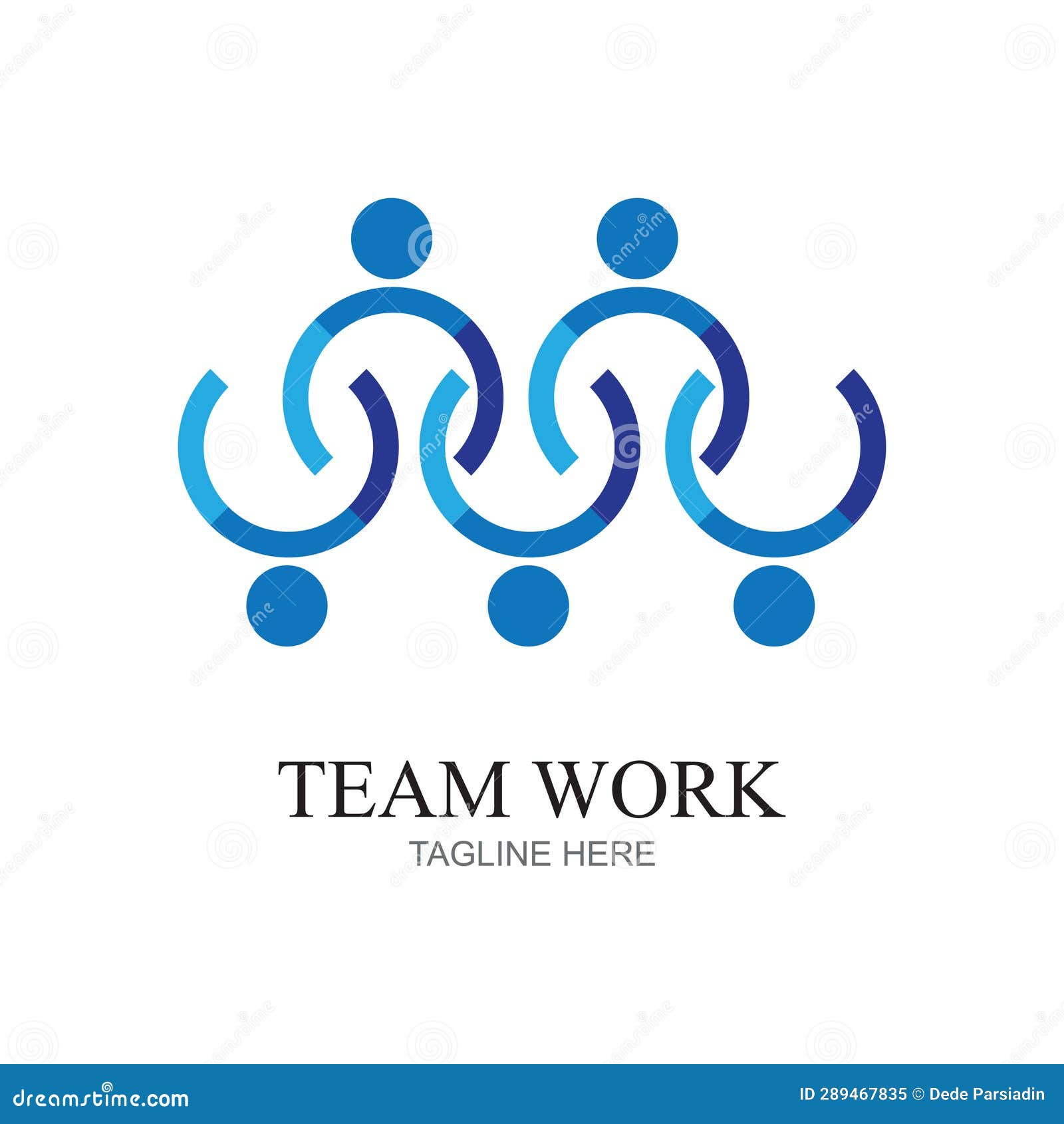 Team Work Logo Design,Together. Modern Social Network Team Logo Design ...