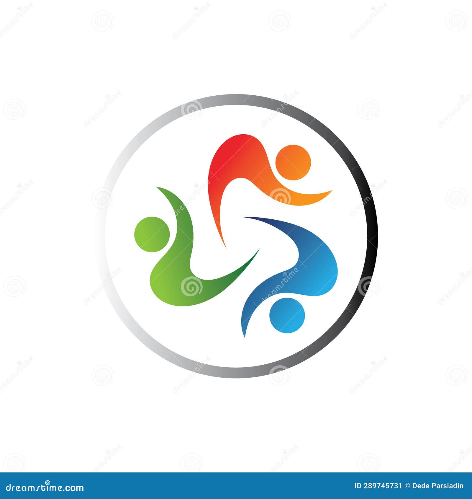 Team Work Logo Design,Together. Modern Social Network Team Logo Design ...