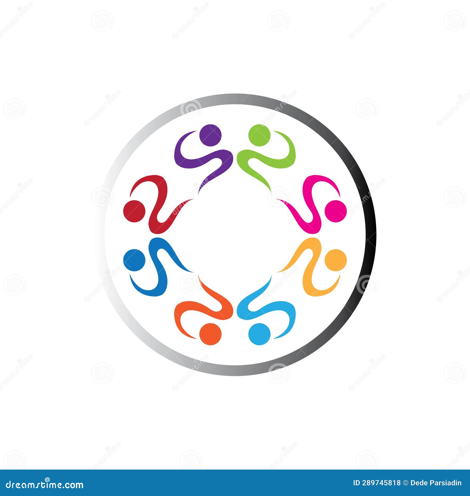 Team Work Logo Design,Together. Modern Social Network Team Logo Design ...