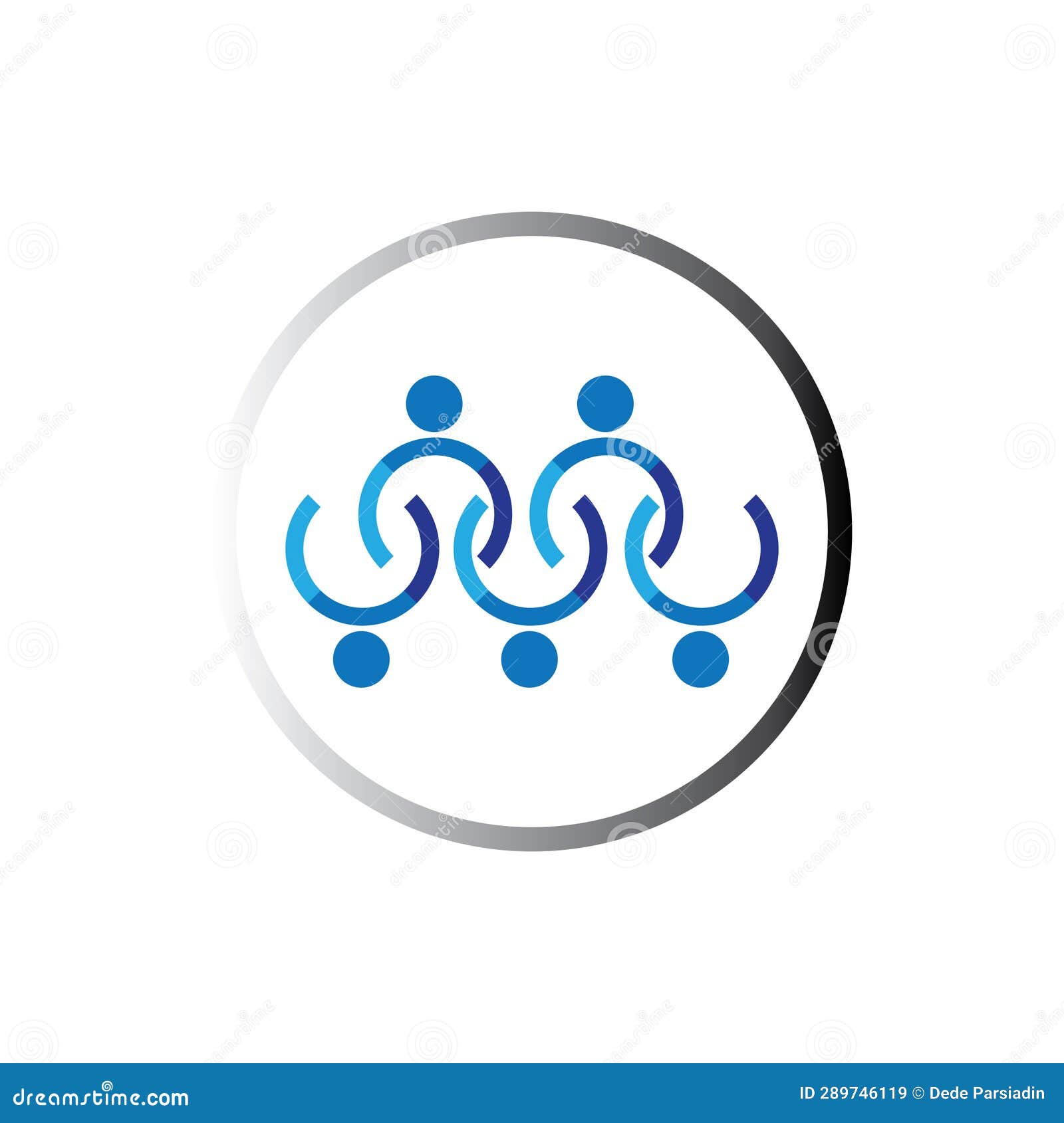 Team Work Logo Design,Together. Modern Social Network Team Logo Design ...