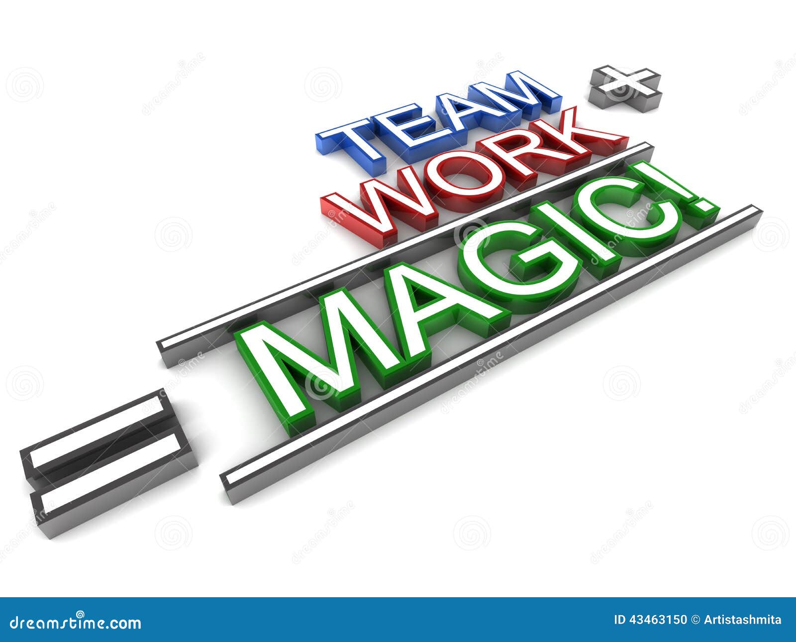 Team work stock illustration. Illustration of concept - 43463150