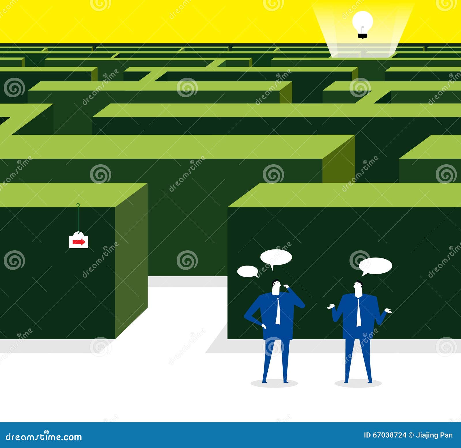Team work stock illustration. Illustration of communicate - 67038724