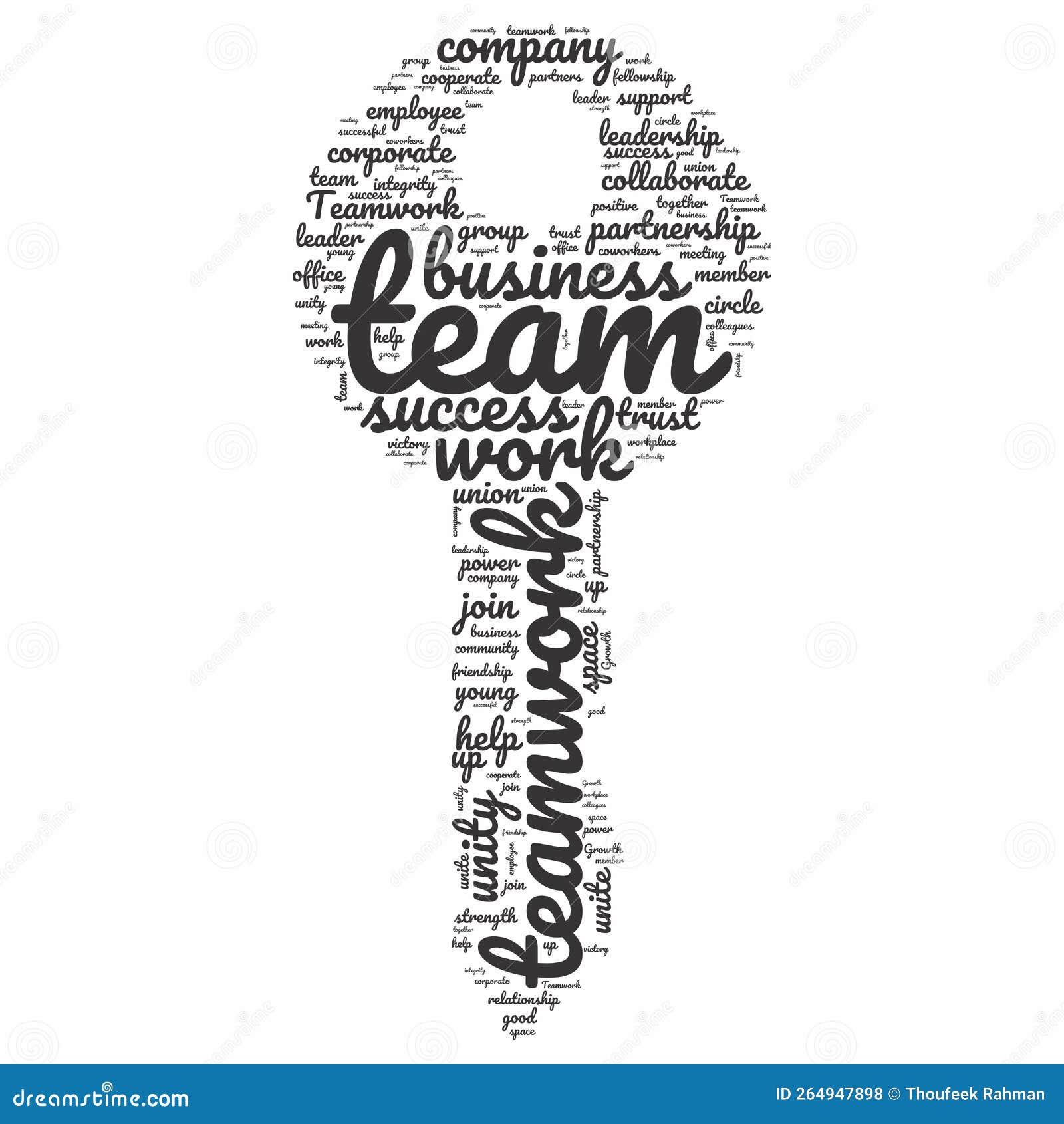 TEAMWORK - Wordcloud - SPHERE Royalty-Free Stock Photography ...