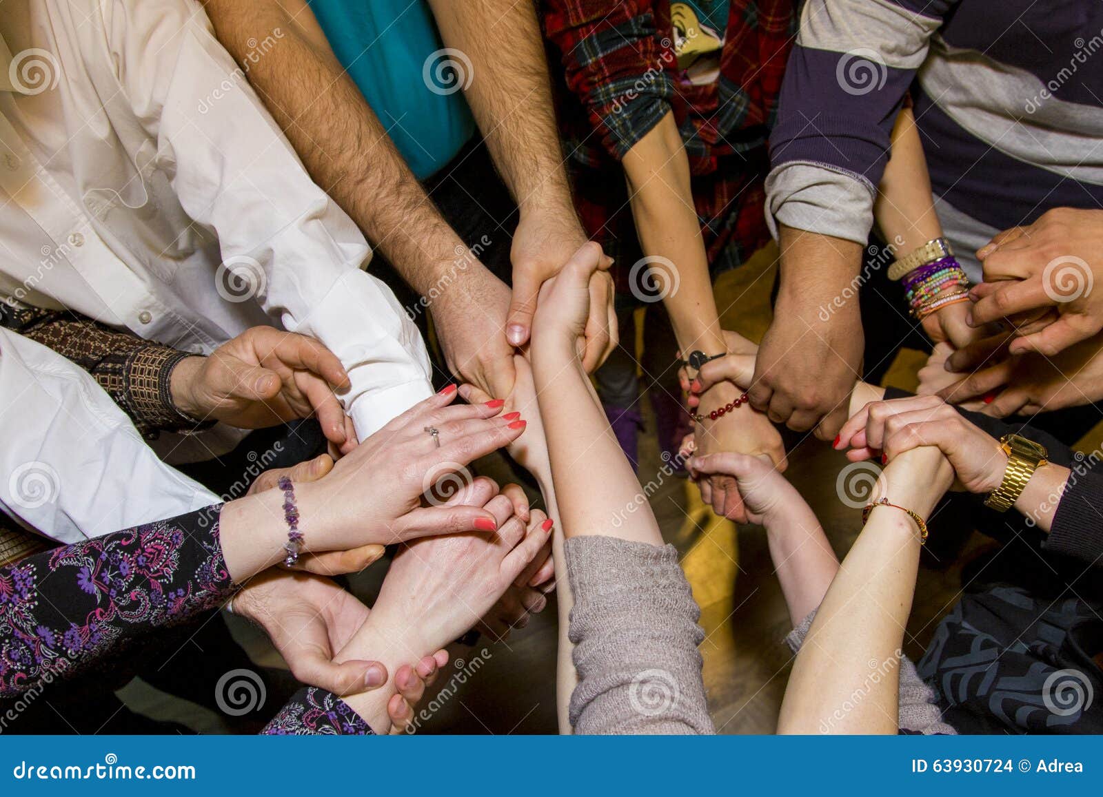 Business People Congratulating after Finishing a Project Stock Photo ...