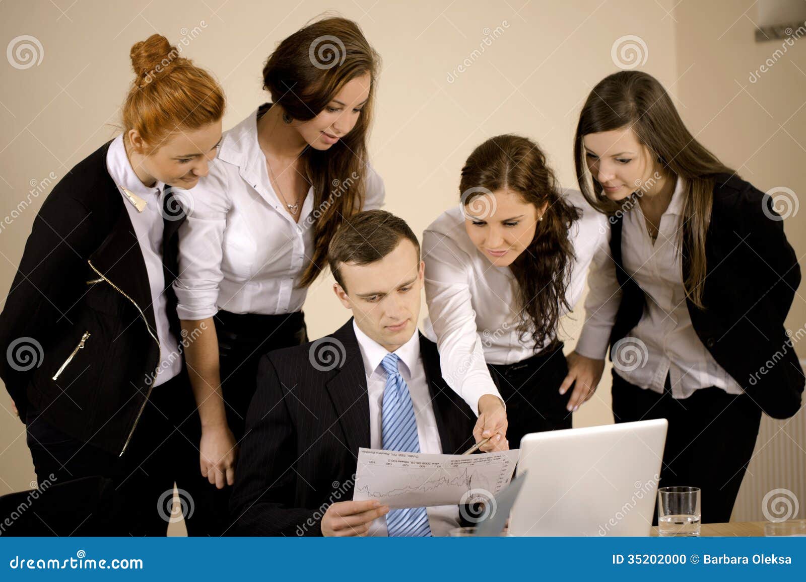 Team working together stock photo. Image of team, business - 35202000