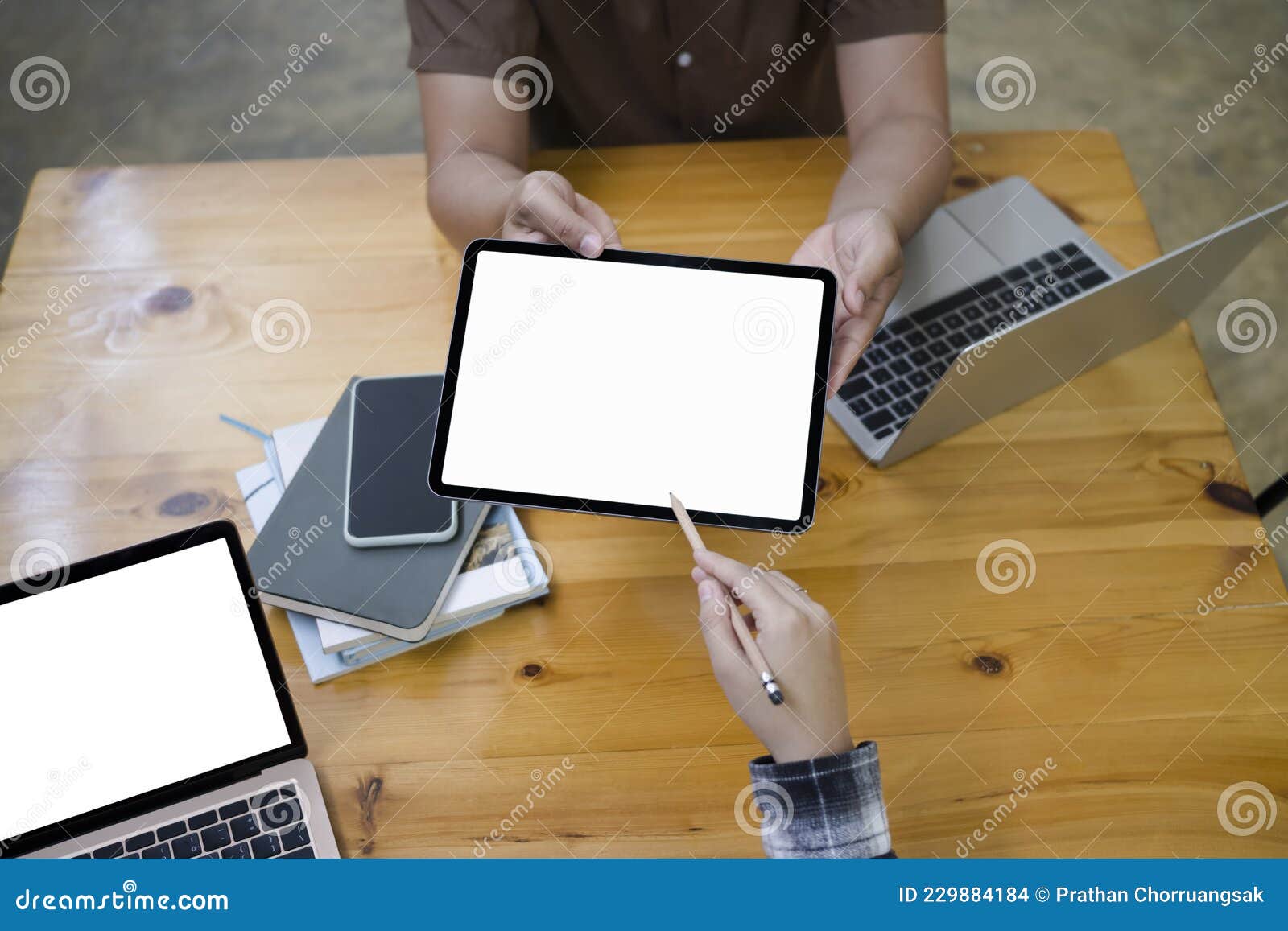 Team of Young Designer Working Together in Creative Office. Stock Photo ...