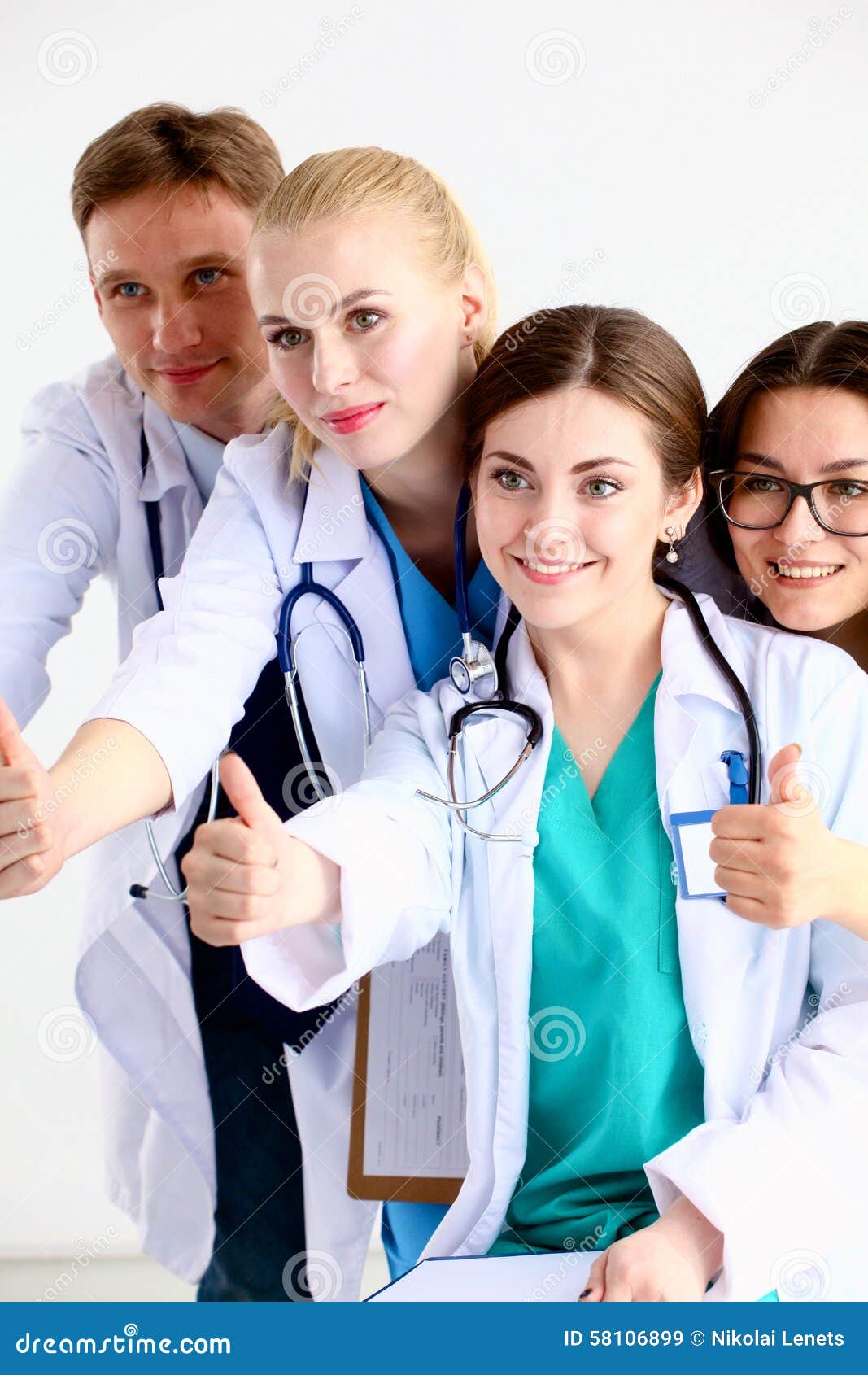A team of young doctors stock image. Image of expertise - 58106899