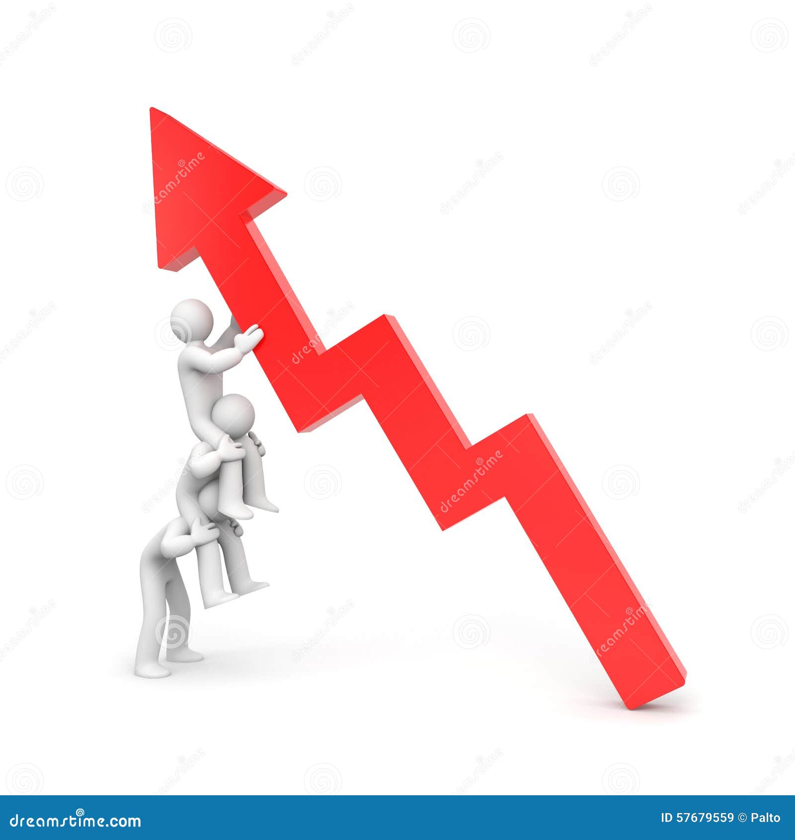 Teamerfolg - Geschäftsmetapher Stock Abbildung - Illustration von ...