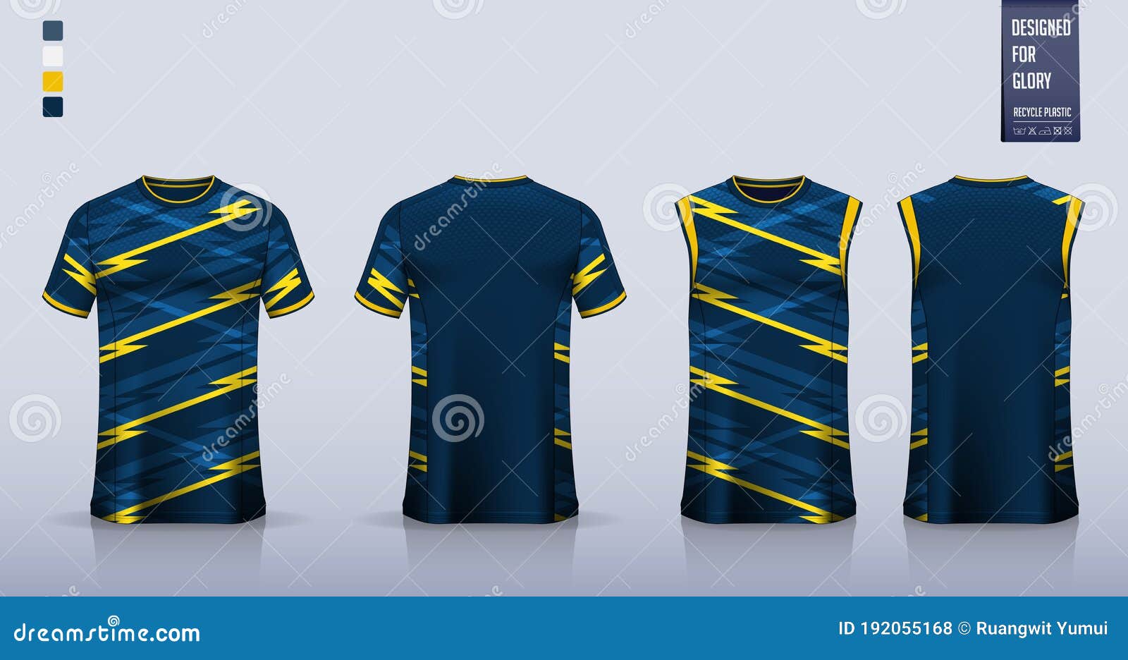 Thunder Pattern T-shirt Sport, Soccer Jersey, Football Kit, Basketball ...