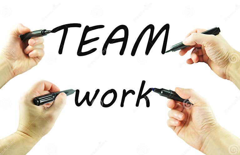Teamwork stock photo. Image of group, efficacy, idea - 18756760