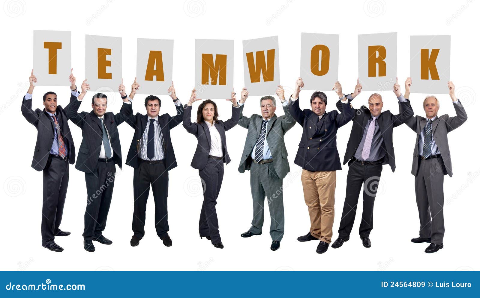Teamwork stock image. Image of male, cool, corporate - 24564809