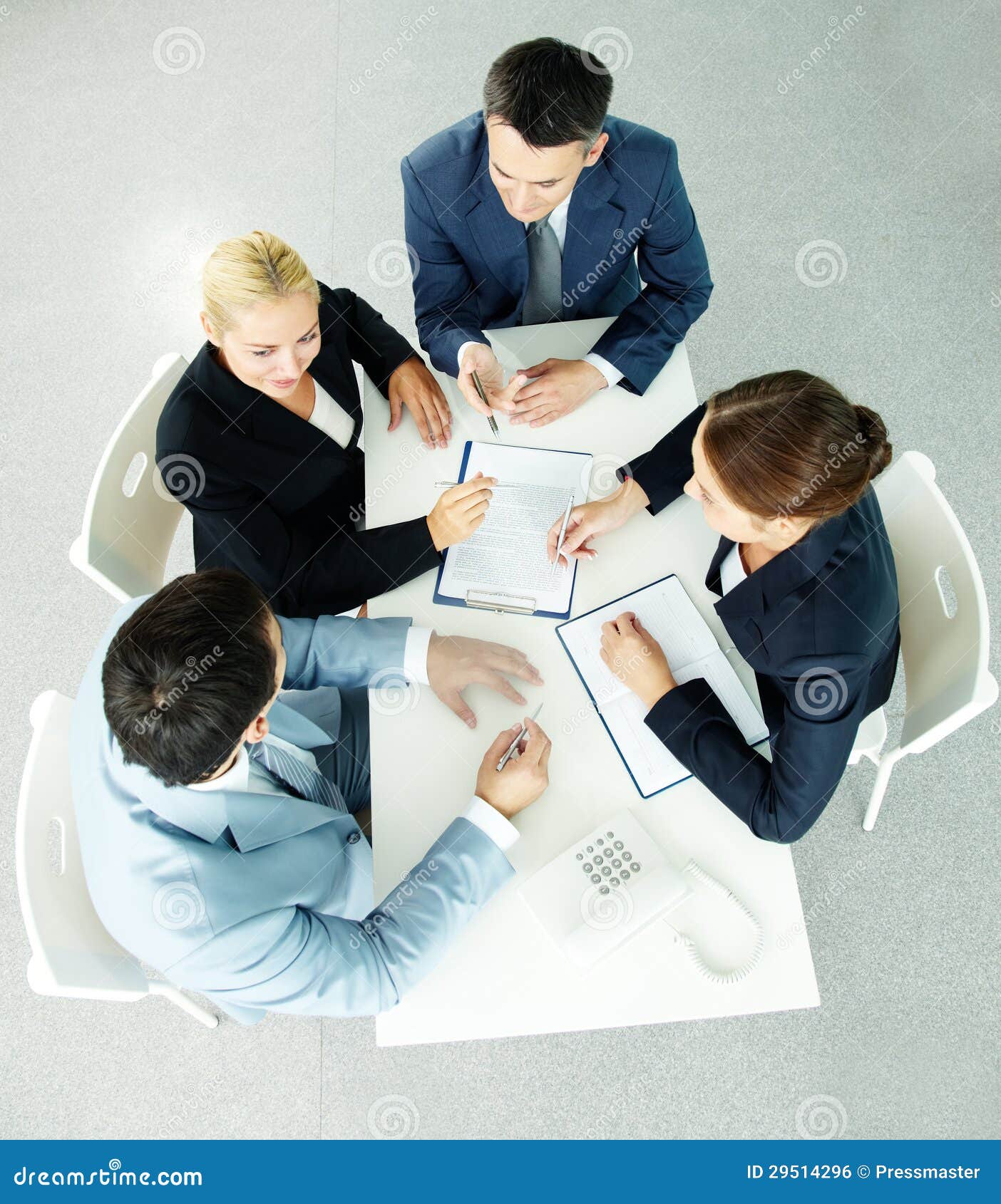 Teamwork stock photo. Image of businesspeople, businesswoman - 29514296
