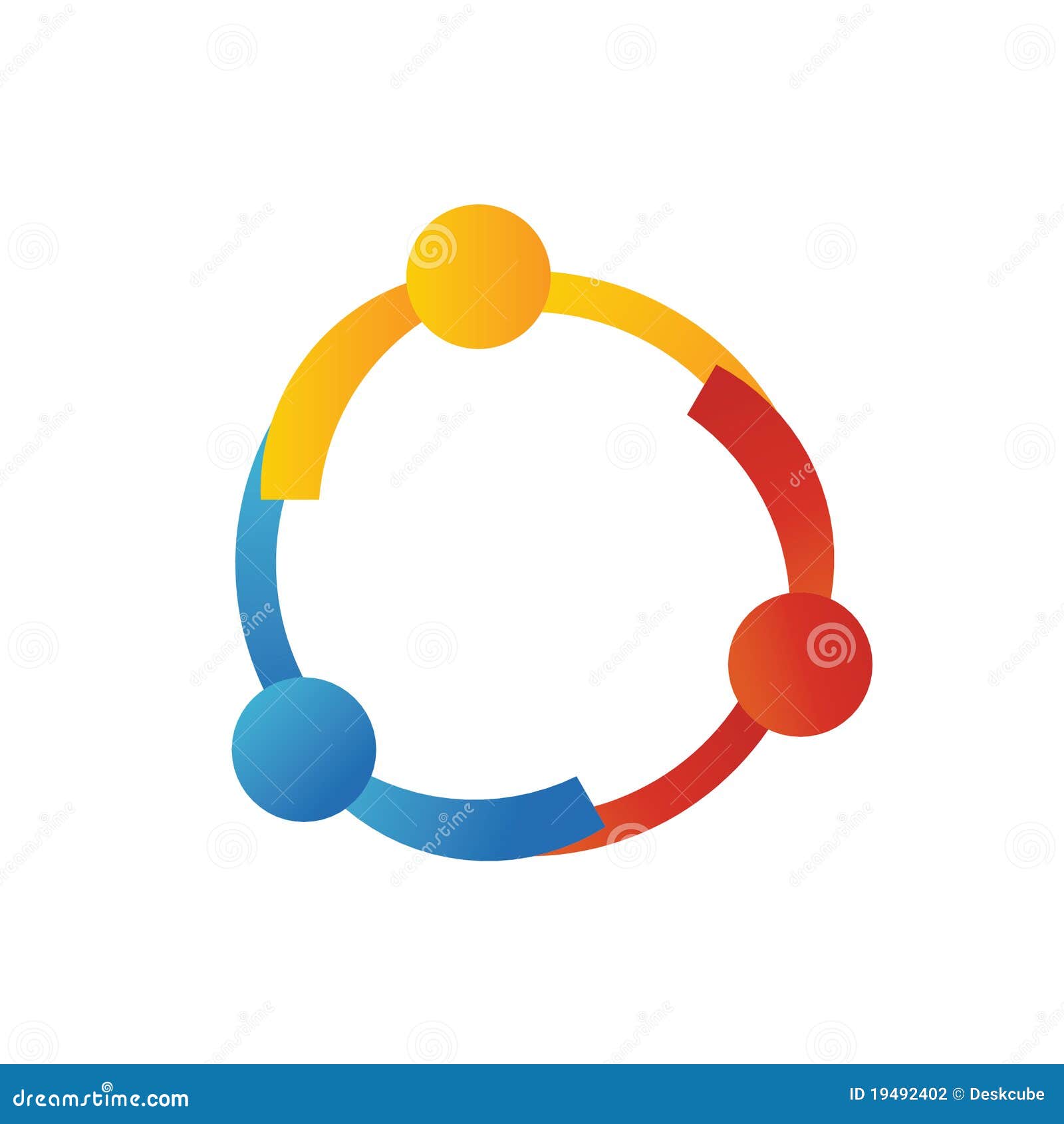 Teamwork 3 stock vector. Illustration of clipart, leadership - 19492402