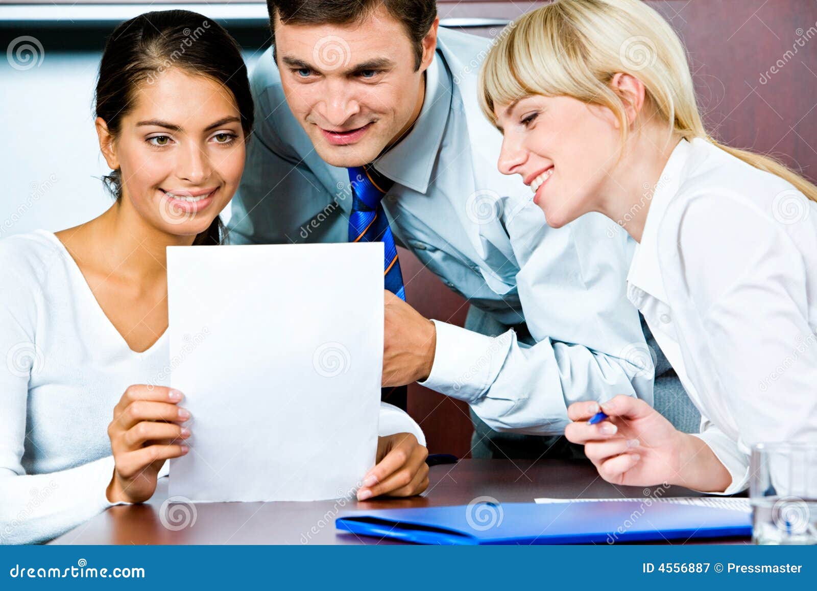 Teamwork stock image. Image of discussing, entrepreneur - 4556887