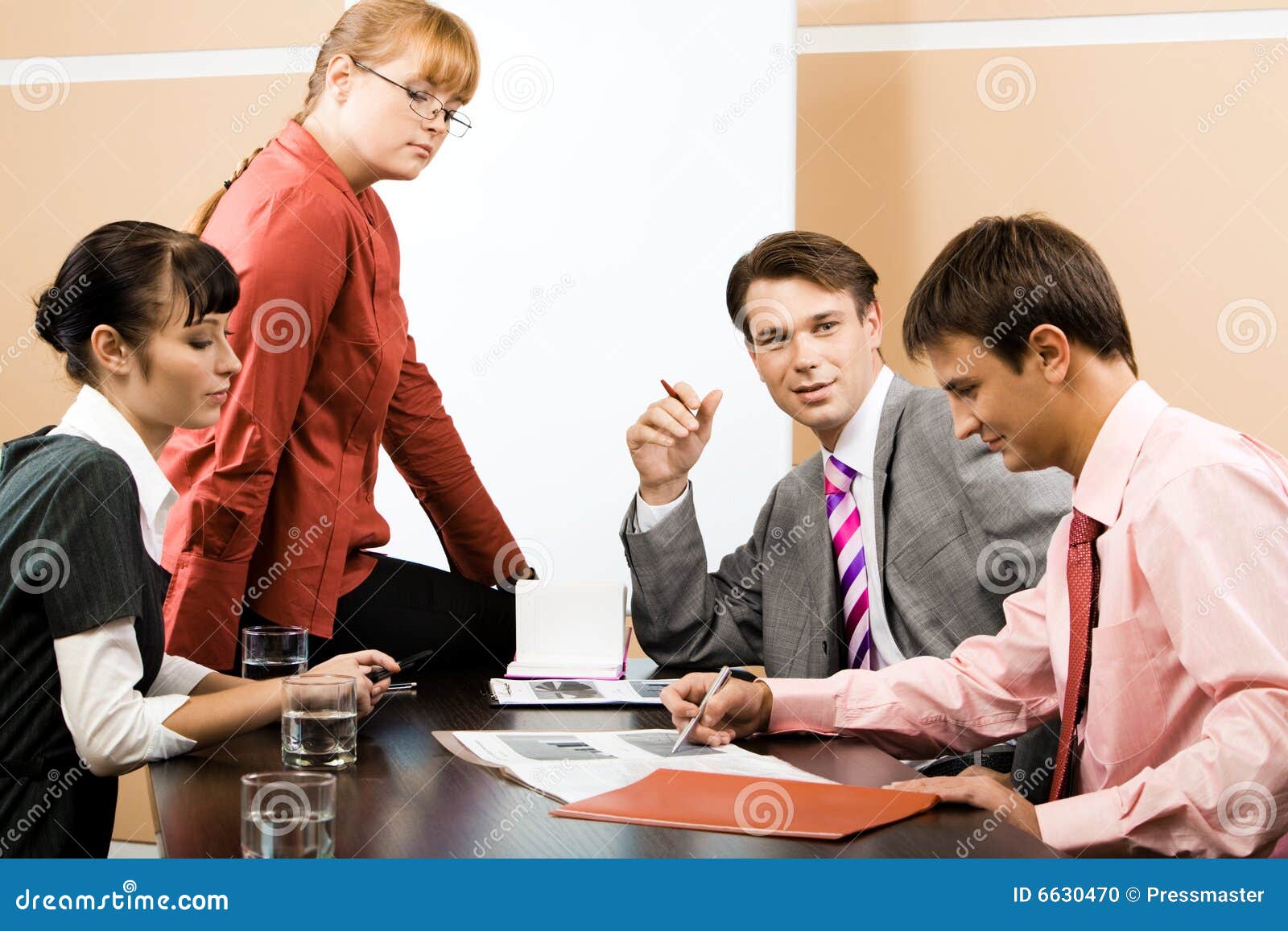 Teamwork stock photo. Image of colleague, seminar, occupation - 6630470