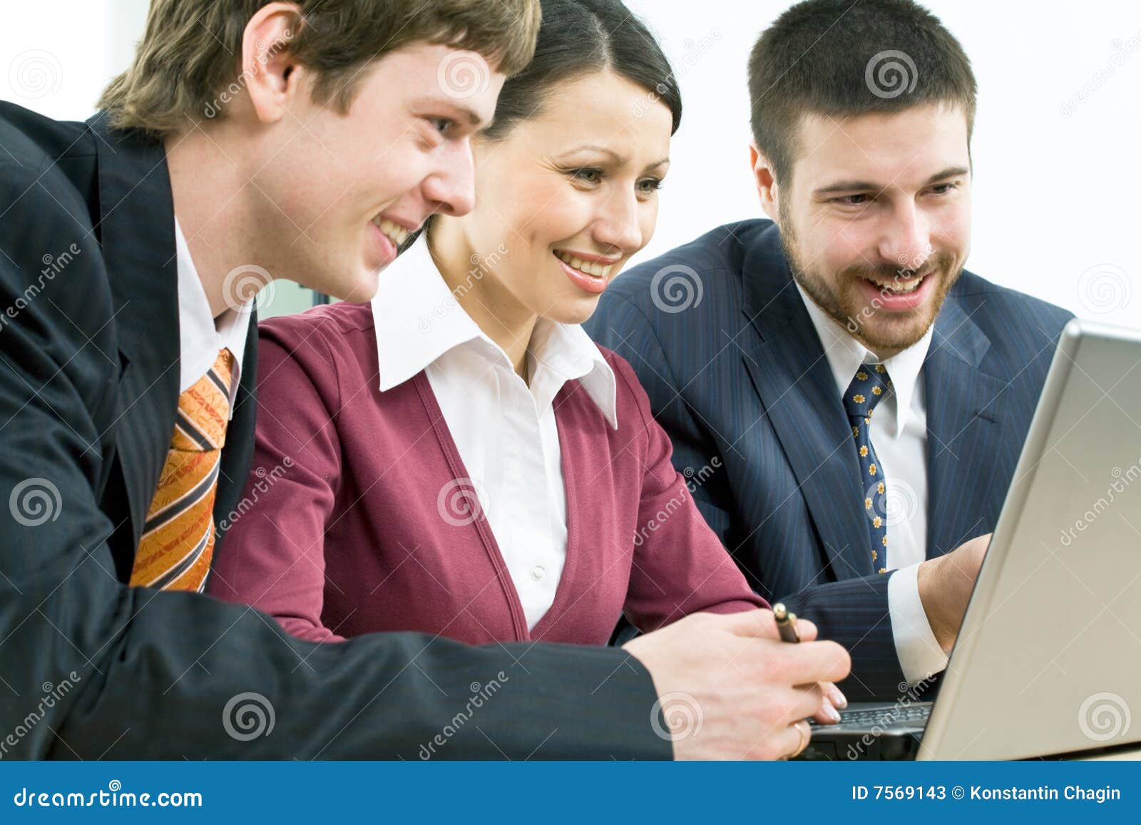 Teamwork stock image. Image of friends, meeting, leaders - 7569143