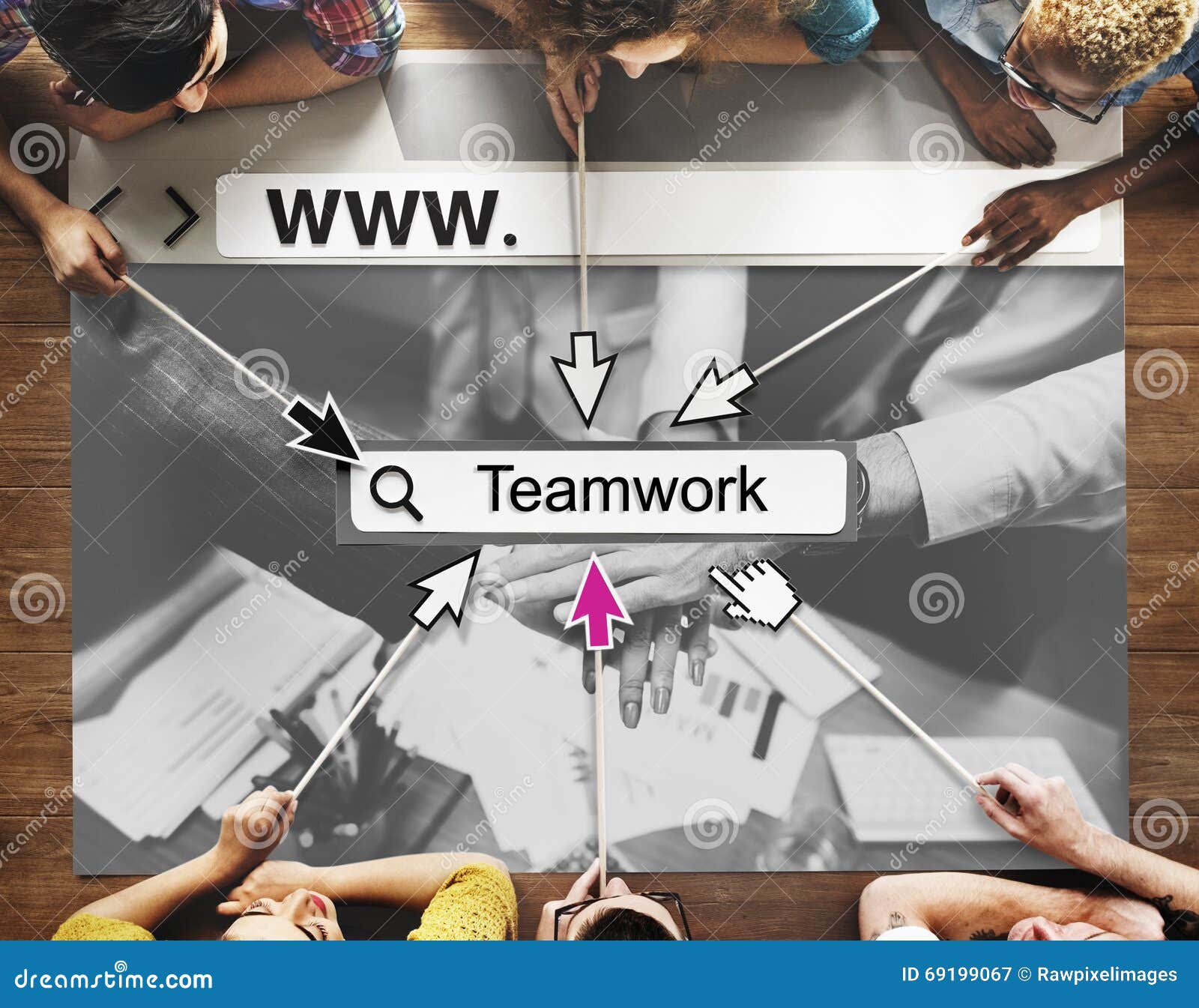 Teamwork Alliance Agreement Company Team Concept Stock Image - Image of ...