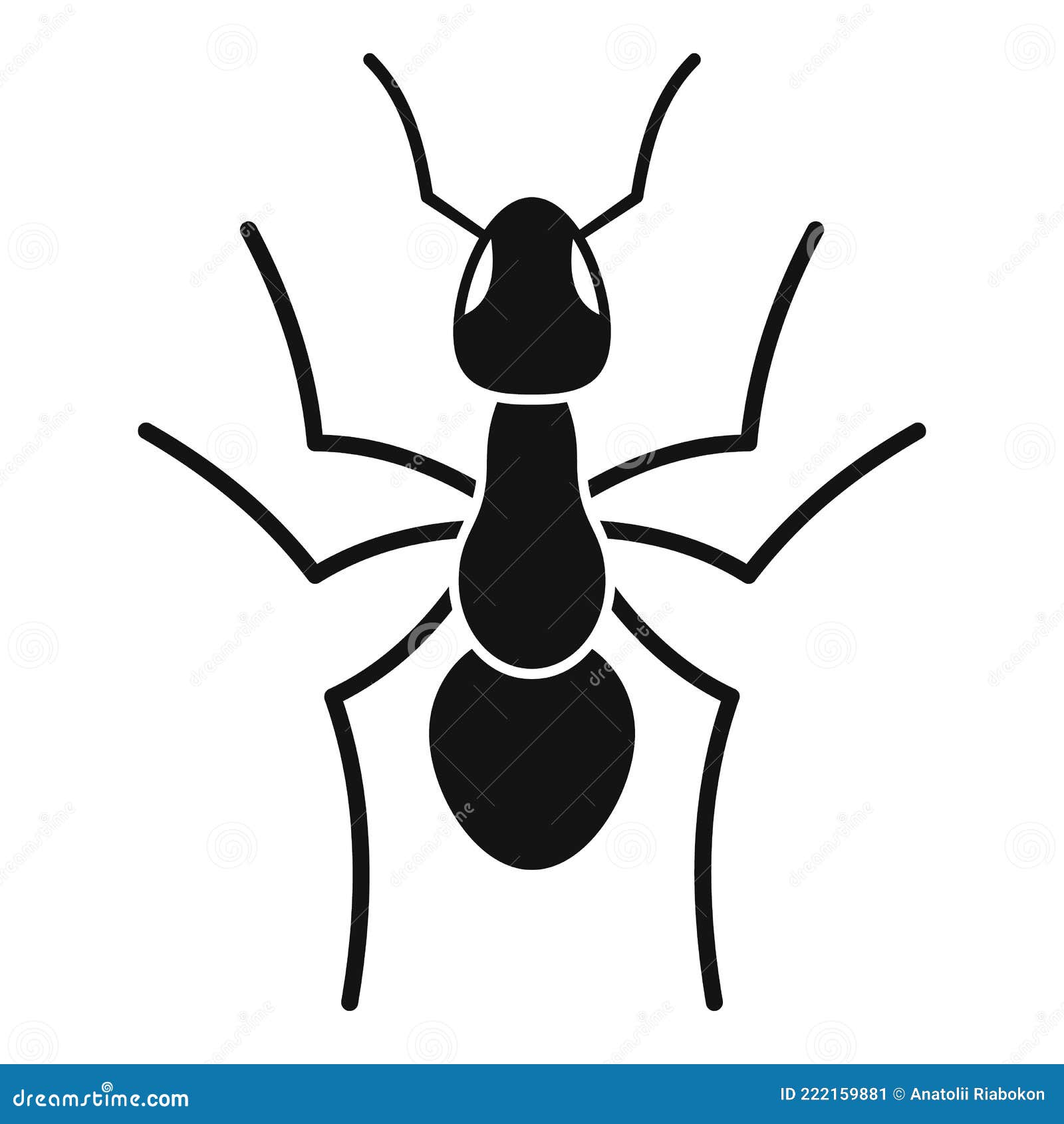 Teamwork Ant Icon, Simple Style Stock Vector - Illustration of teamwork ...
