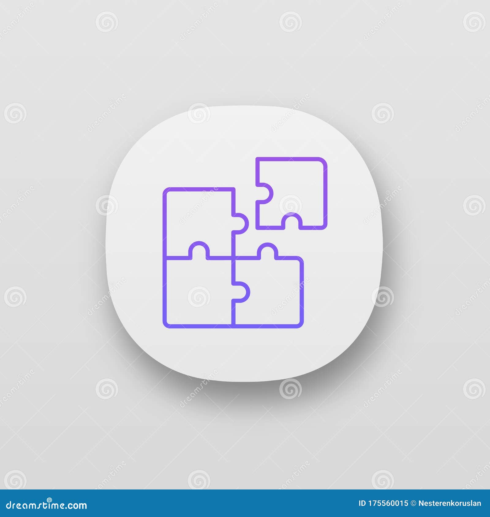 Teamwork app icon stock vector. Illustration of partner - 175560015